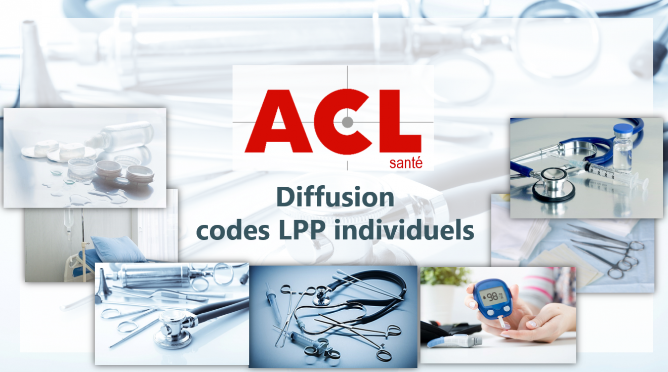 ACL Flash Info - Diffusion de vos codes LPP individuels