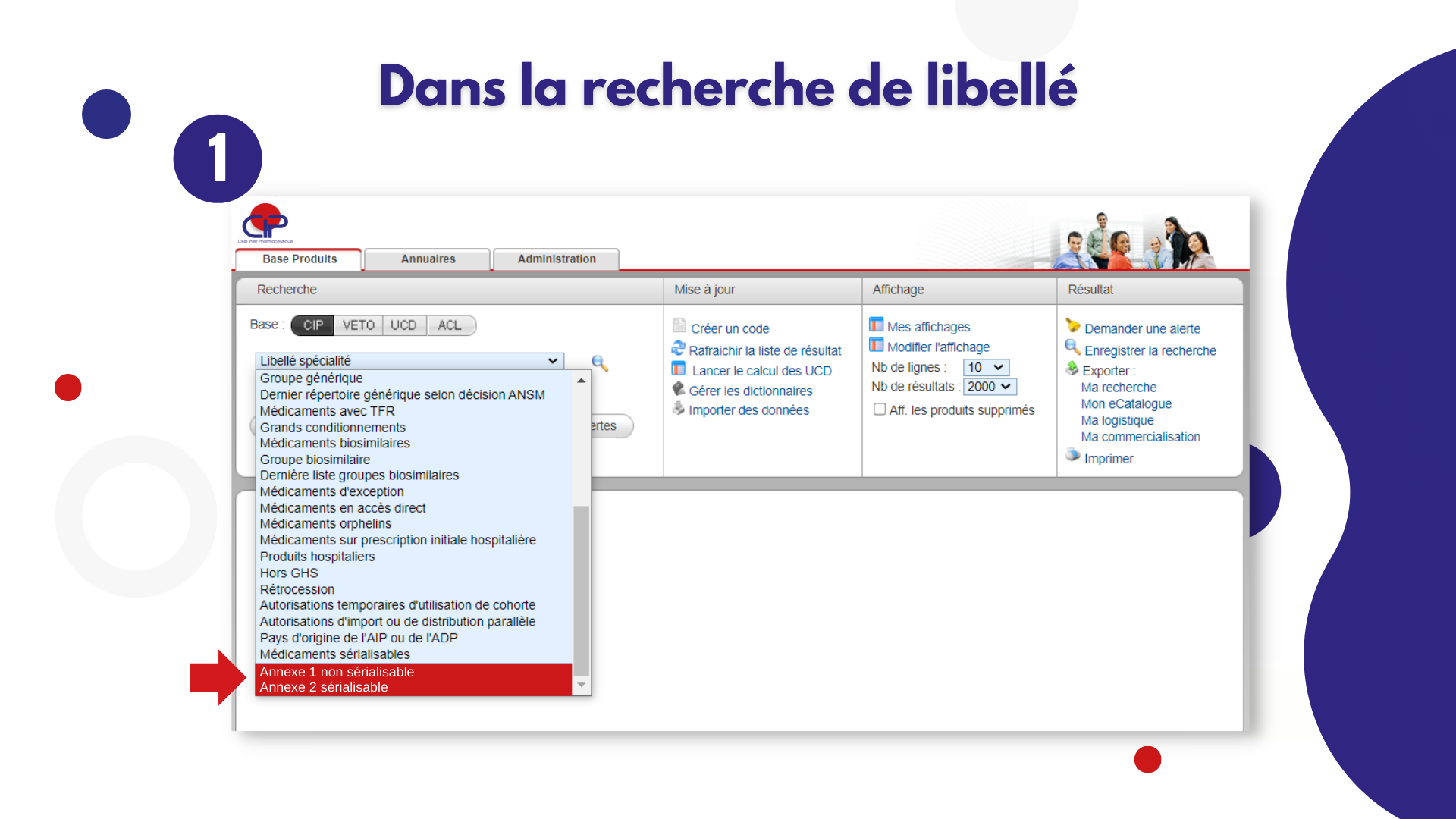Découvrez l'évolution de la base de données 6.10 - CIP médicament